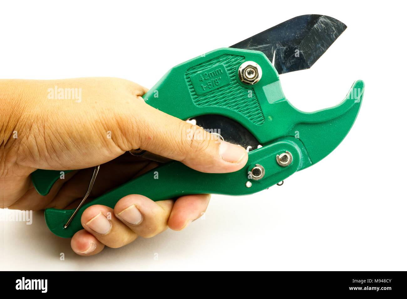 Pvc rohr schneiden -Fotos und -Bildmaterial in hoher Auflösung – Alamy