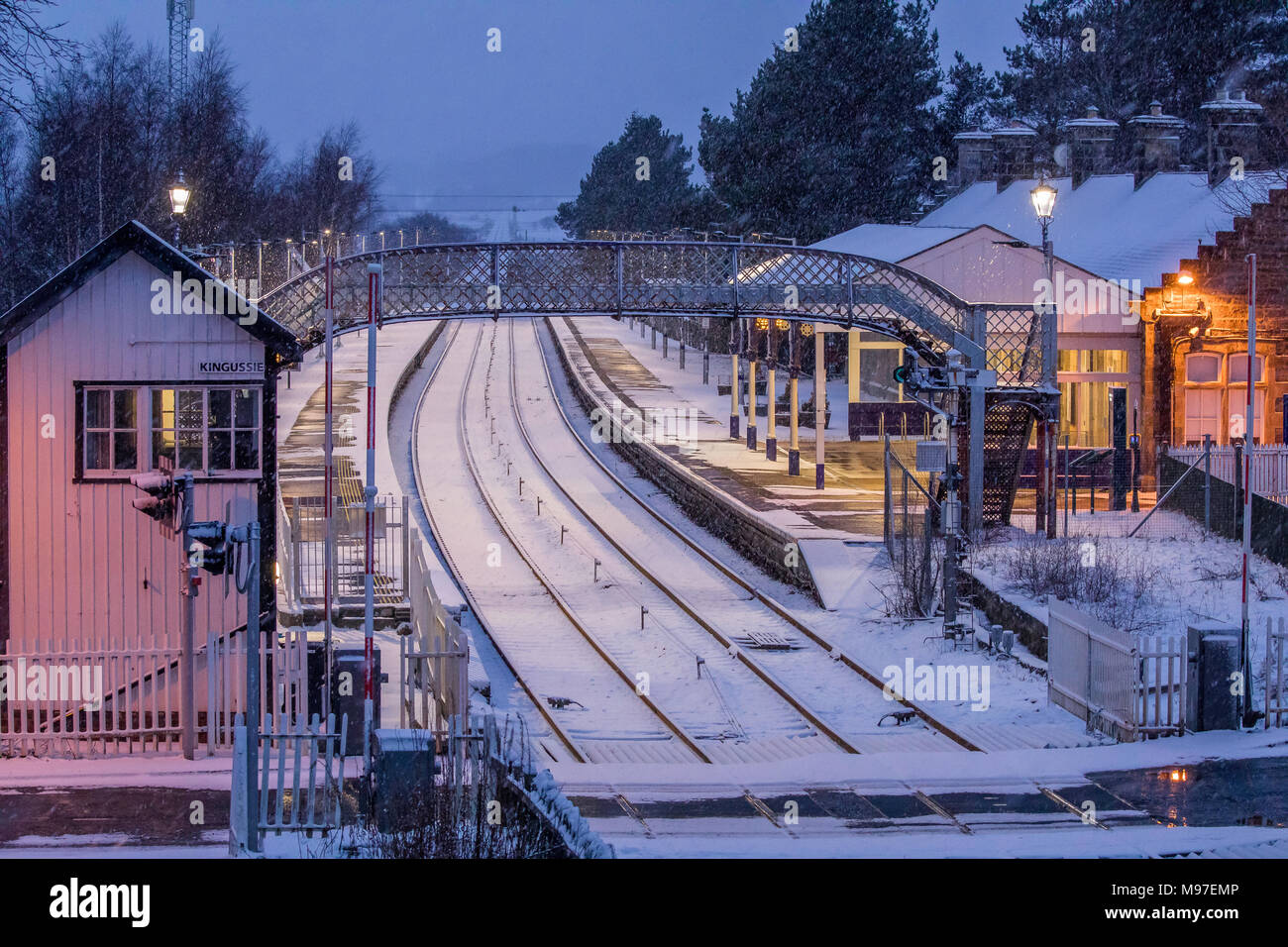 Kingussie station -Fotos und -Bildmaterial in hoher Auflösung – Alamy