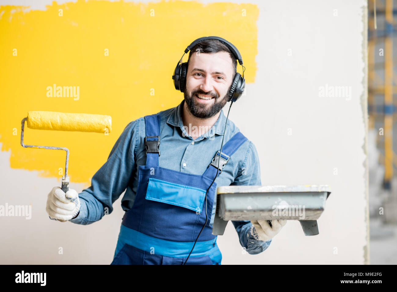 Maler Mit Arbeit Stockfotos und -bilder Kaufen - Alamy