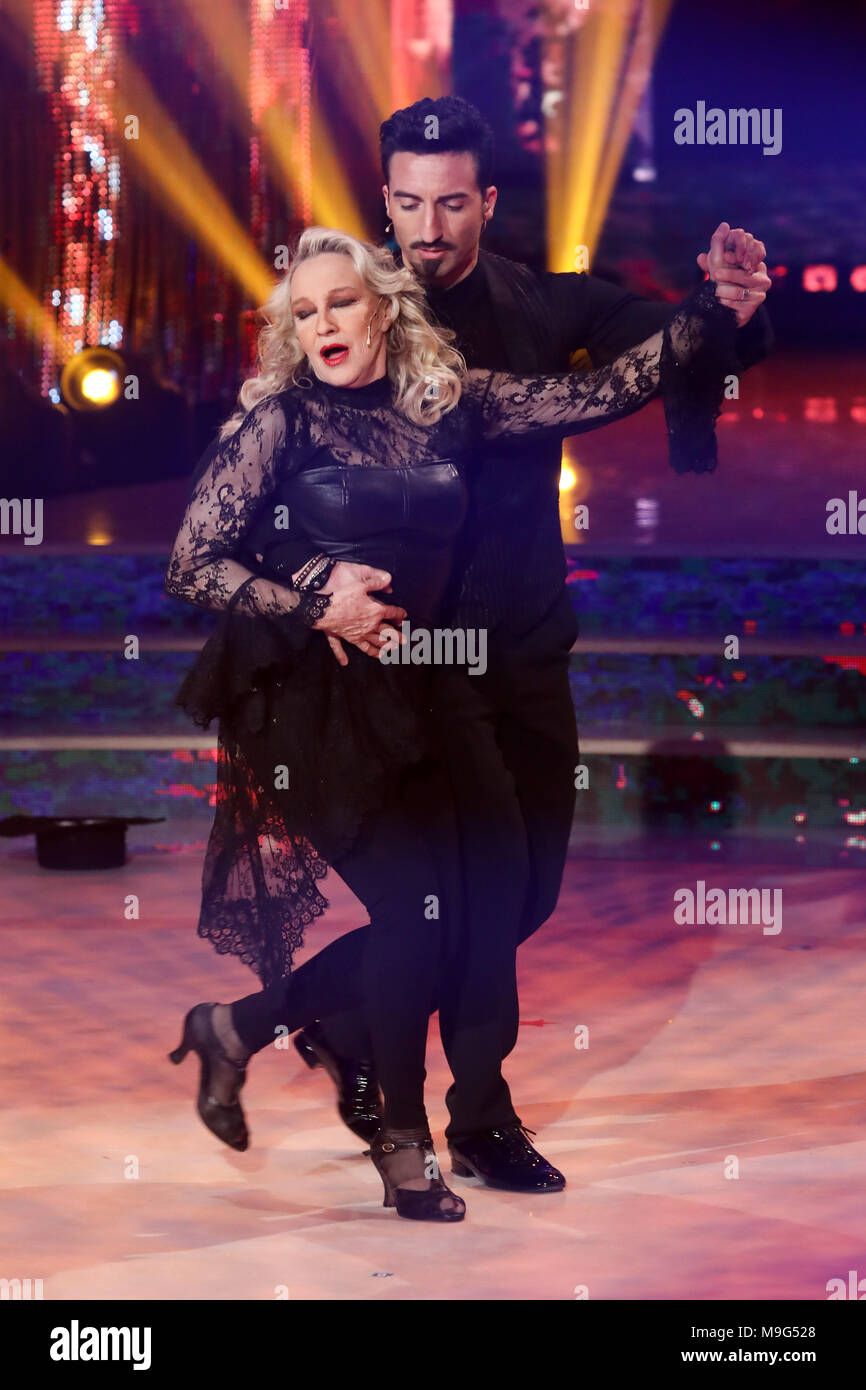 Rom, Rai Auditorium des Foro Italico, TV-Show 'Dancing mit der Stars ...