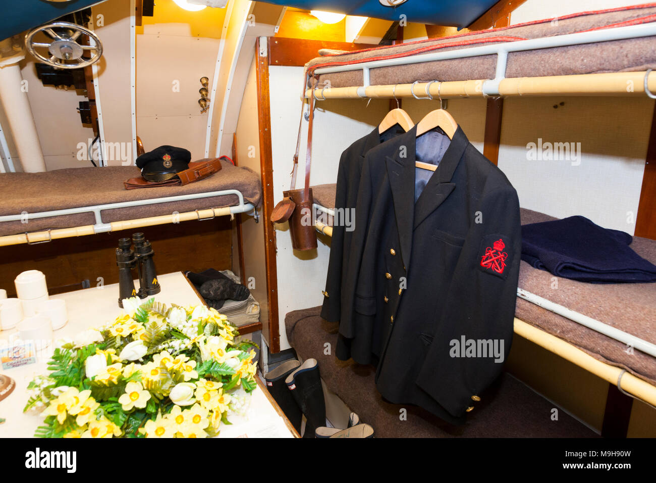 Captains Cabin Picture Of Royal Navy Submarine Museum Royal Navy