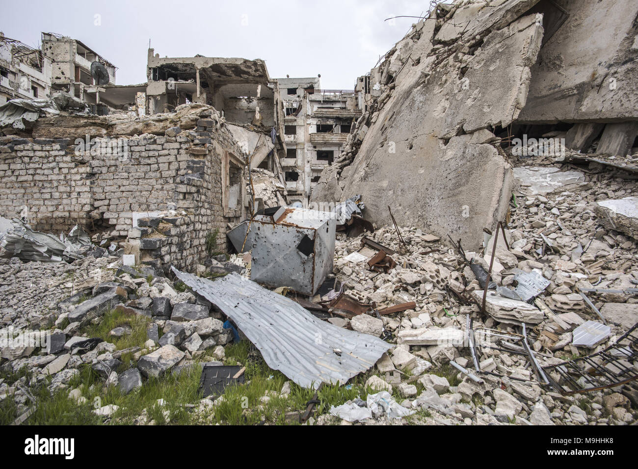 Syrien Kriegsstadt Stockfotos und -bilder Kaufen - Alamy
