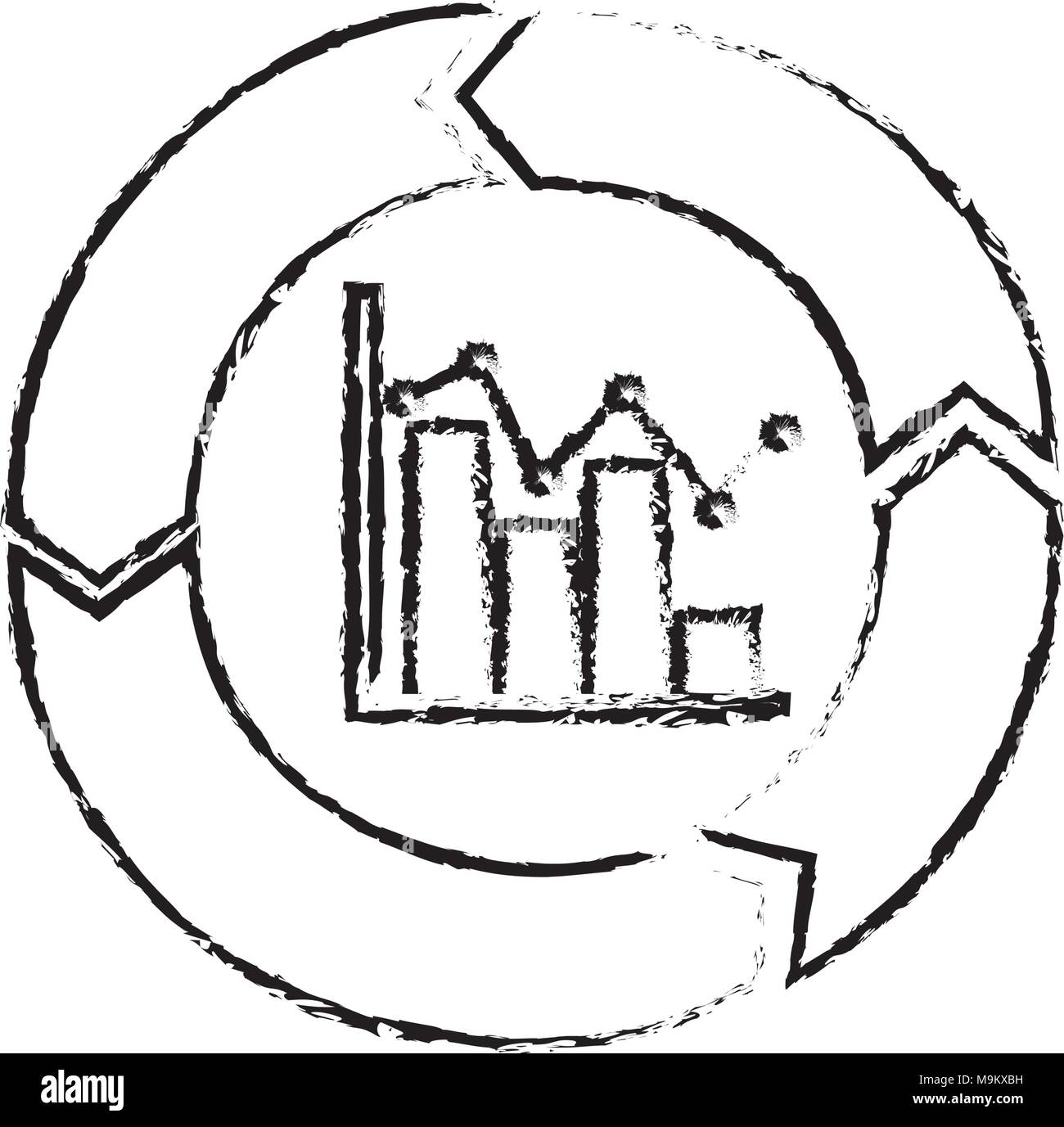 Flowchart diagram Schwarzweiß-Stockfotos und -bilder - Alamy