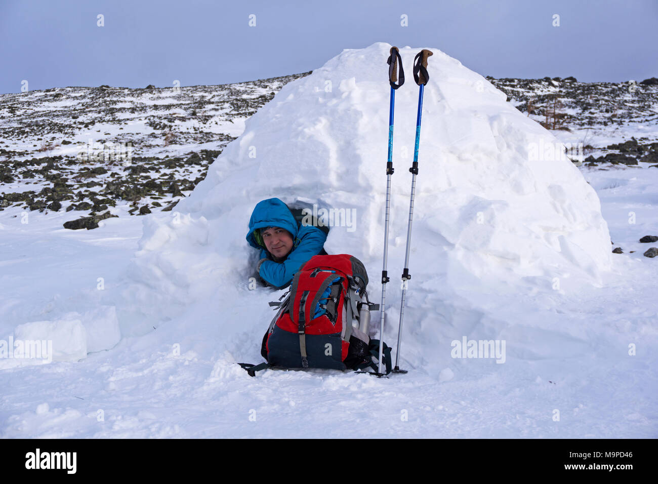Inuit Igloo Stockfotos und -bilder Kaufen - Alamy