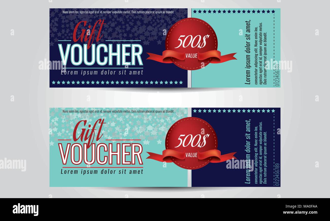 Gutschein vorlage -Fotos und -Bildmaterial in hoher Auflösung – Alamy