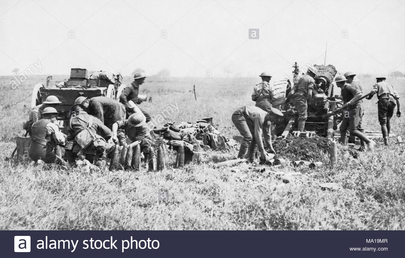 Battle Of Amiens Stockfotos & Battle Of Amiens Bilder - Alamy
