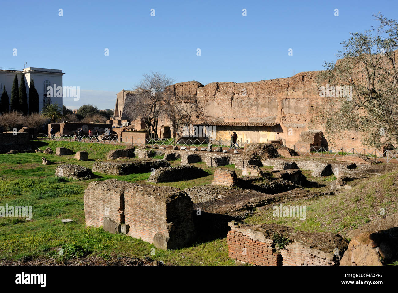 Palatine Hill House Of Augustus Stockfotos und -bilder Kaufen - Alamy