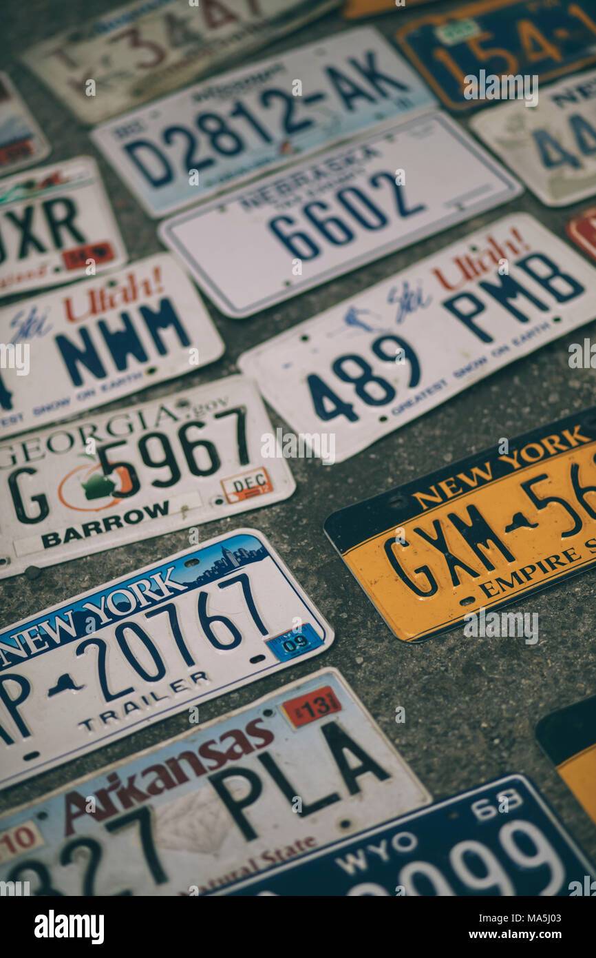 Auto placas -Fotos und -Bildmaterial in hoher Auflösung – Alamy