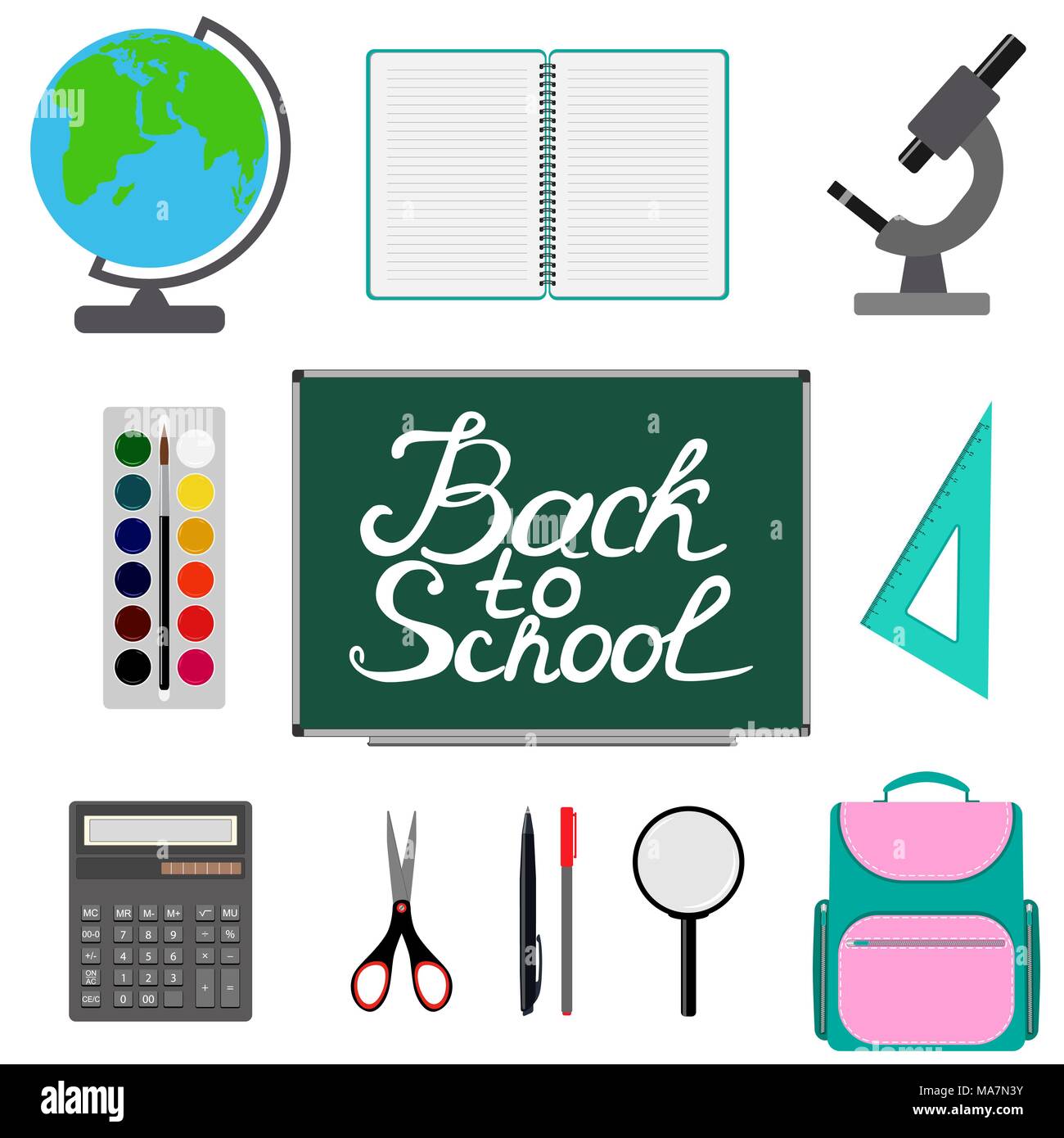 Gelbe lupe Stock-Vektorgrafiken kaufen - Alamy