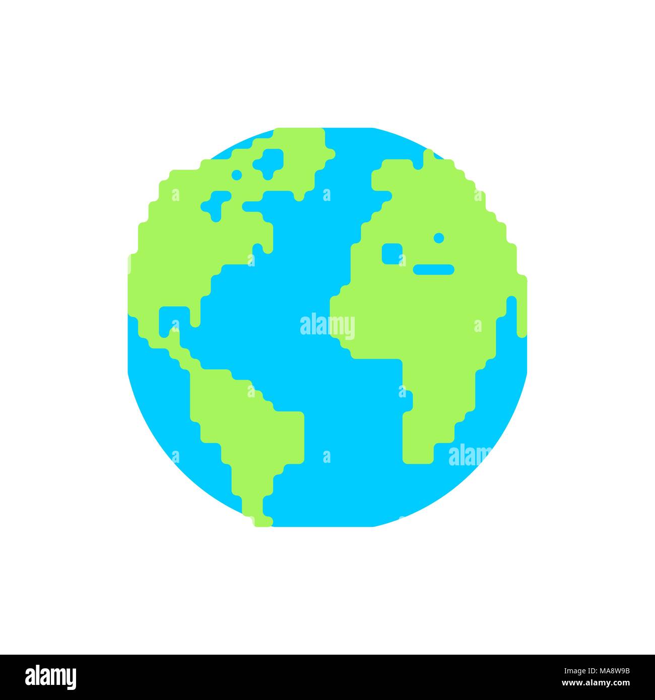 Planet Erde Cartoon Stockfotos und -bilder Kaufen - Alamy