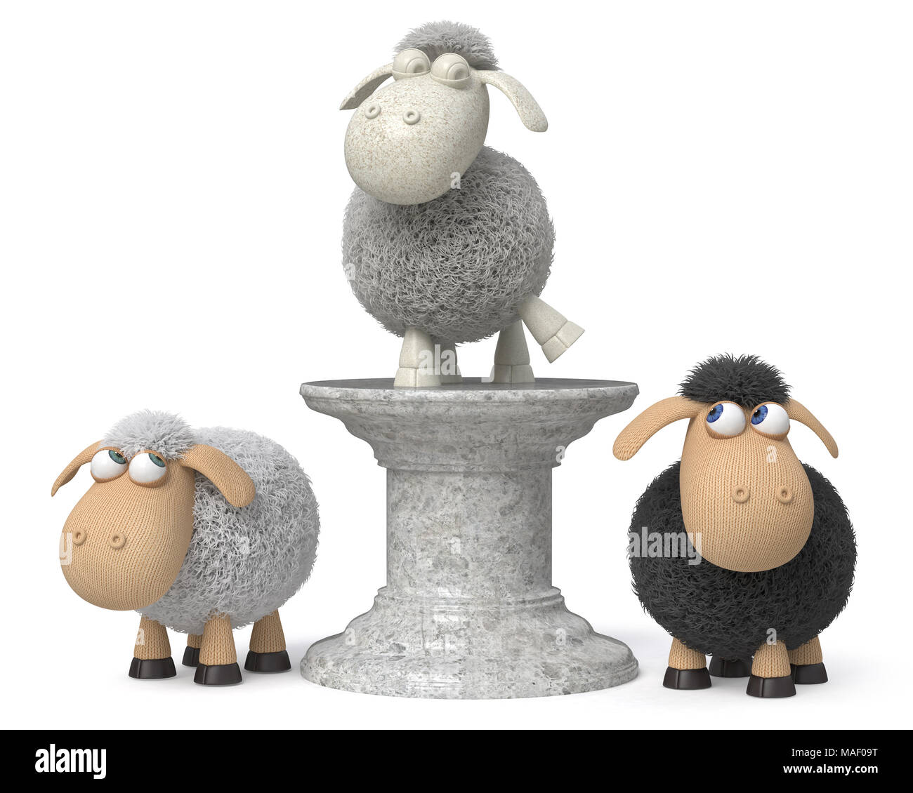 Illustration schaf -Fotos und -Bildmaterial in hoher Auflösung – Alamy