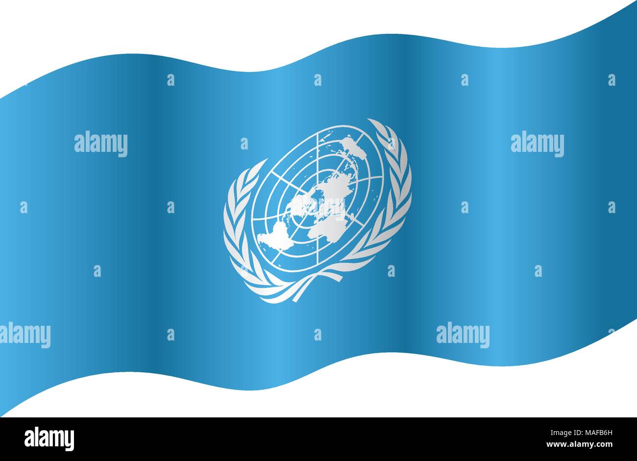 Flaggen der vereinten nationen Stock-Vektorgrafiken kaufen - Alamy