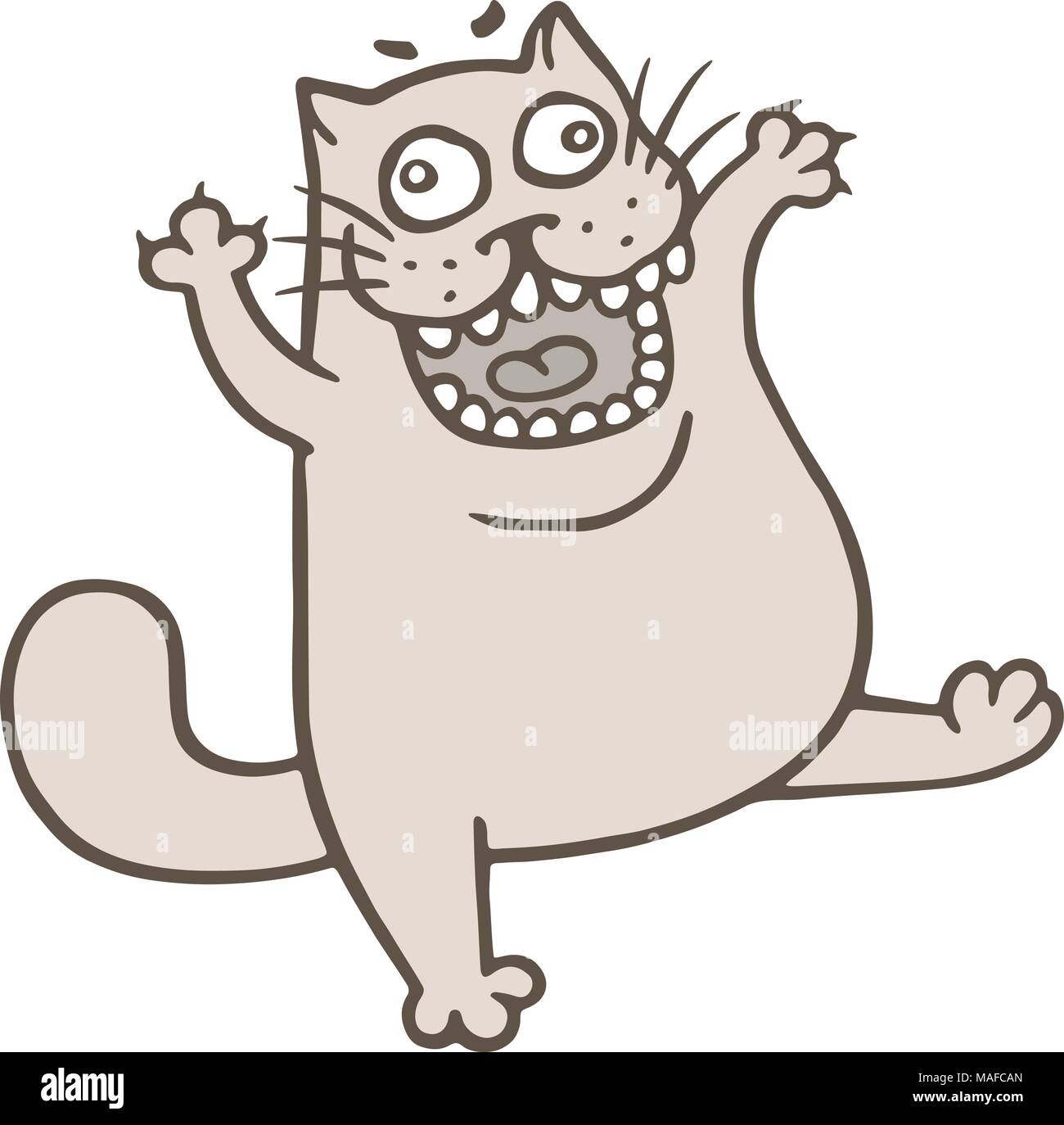 Cartoon katze -Fotos und -Bildmaterial in hoher Auflösung – Alamy