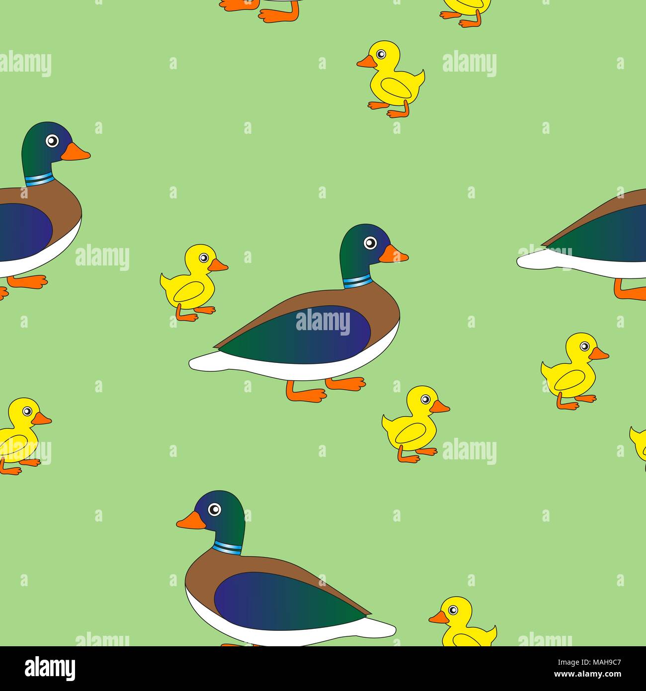 Cartoon Illustration Funny Comic Duck Stockfotos und -bilder Kaufen ...