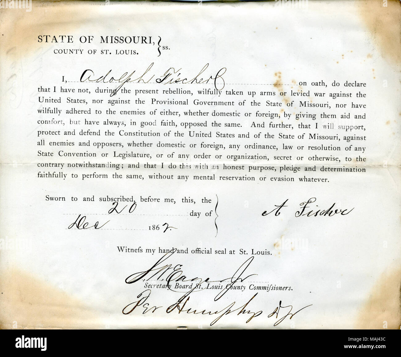 Adolph Fischer Stockfotos und -bilder Kaufen - Alamy