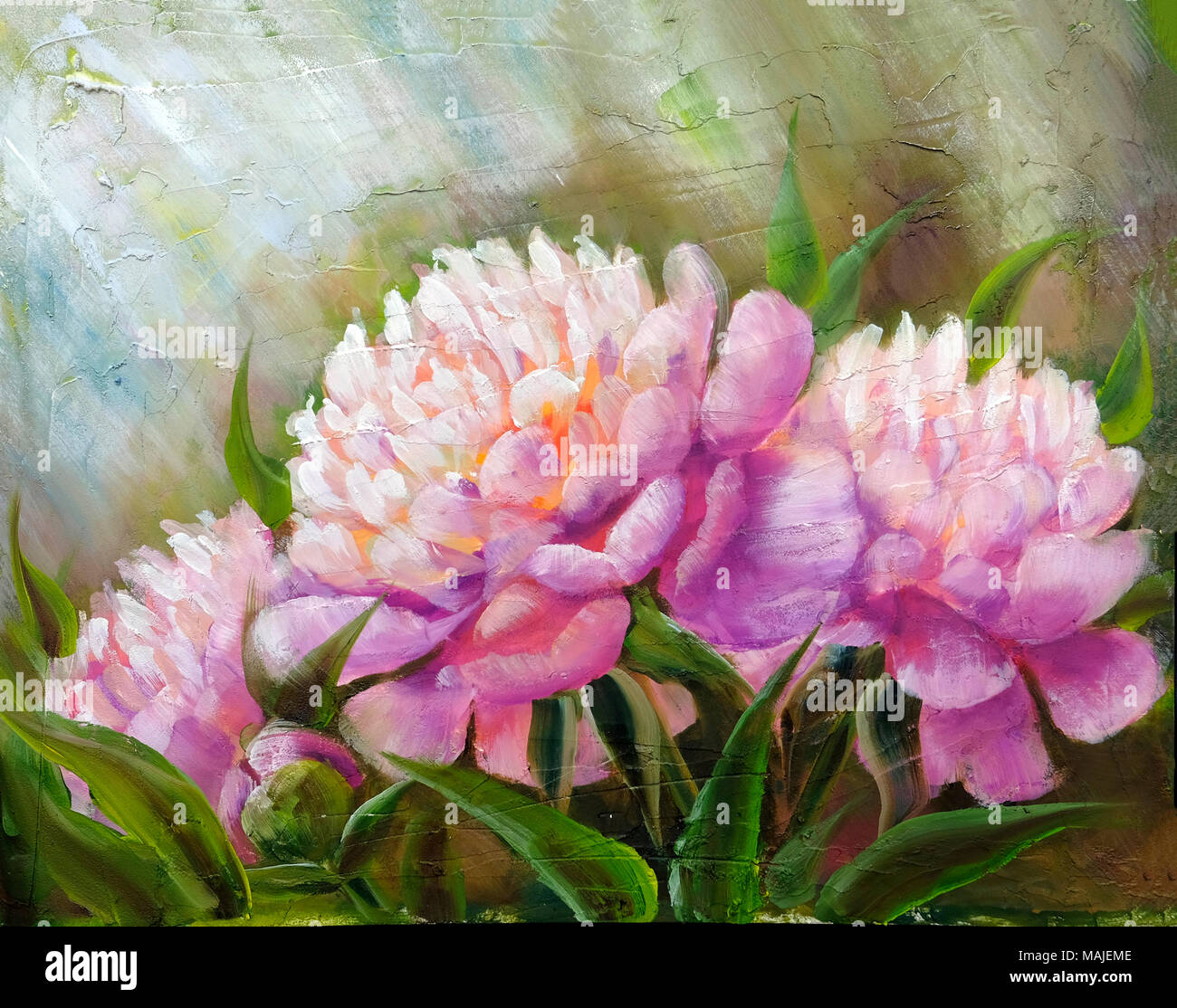 Kunst ölgemälde blume -Fotos und -Bildmaterial in hoher Auflösung – Alamy