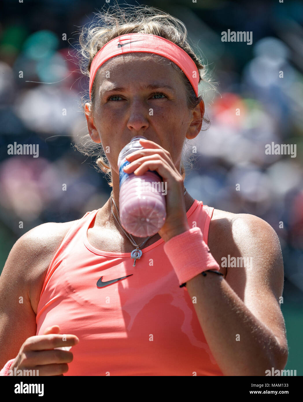 Key Biscayne, Florida, USA. 29 Mär, 2018. Victoria Azarenka aus ...