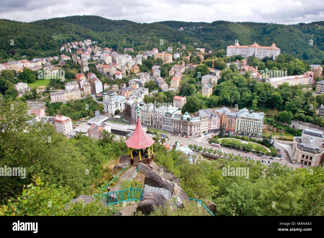 Spa town of karlovy vary -Fotos und -Bildmaterial in hoher Auflösung ...