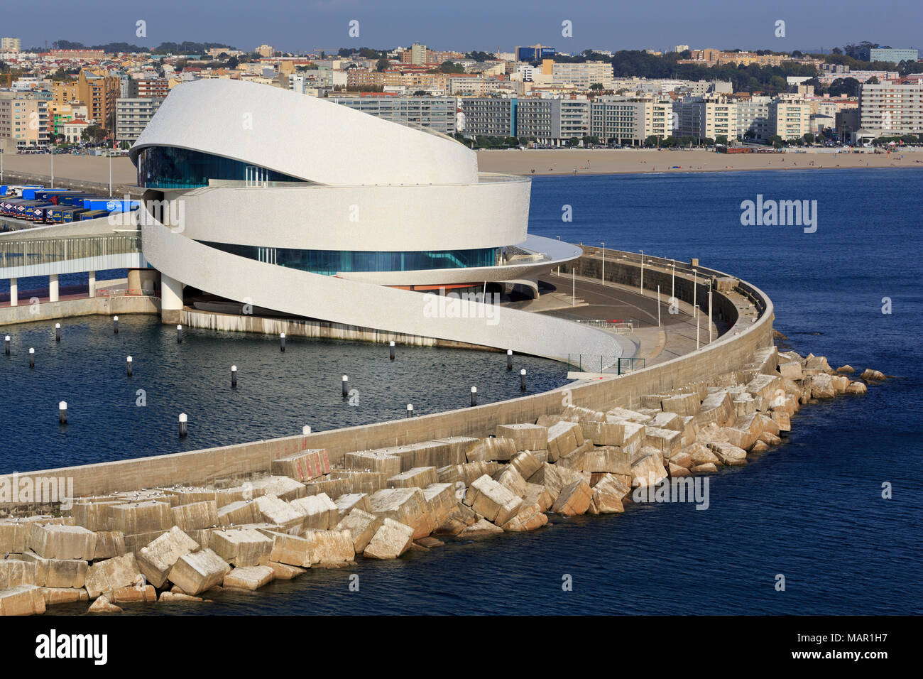 Terminal für Kreuzfahrtschiffe, Leixoes Hafen, Porto, Portugal, Europa ...