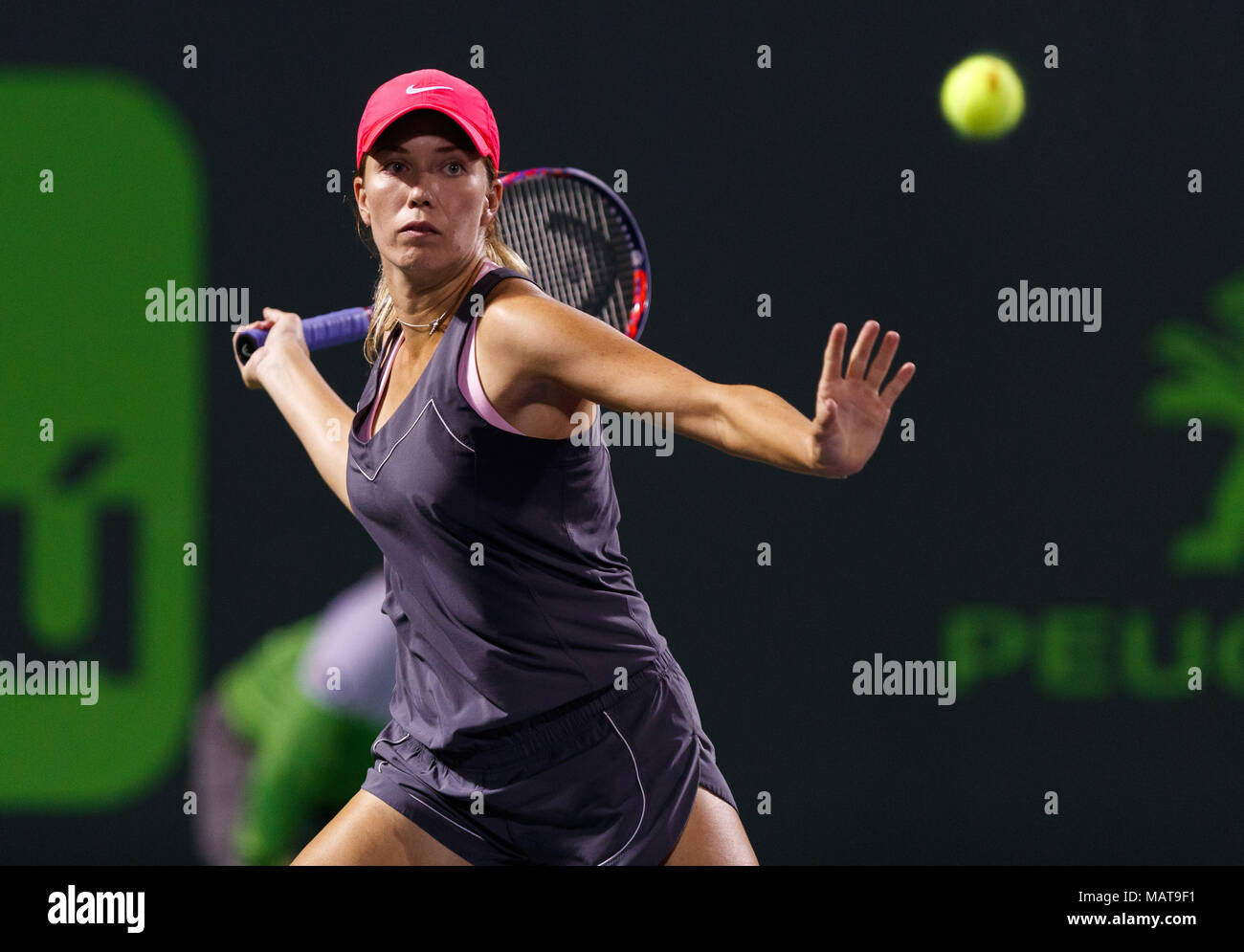Key Biscayne, Florida, USA. 29 Mär, 2018. Danielle Collins der ...