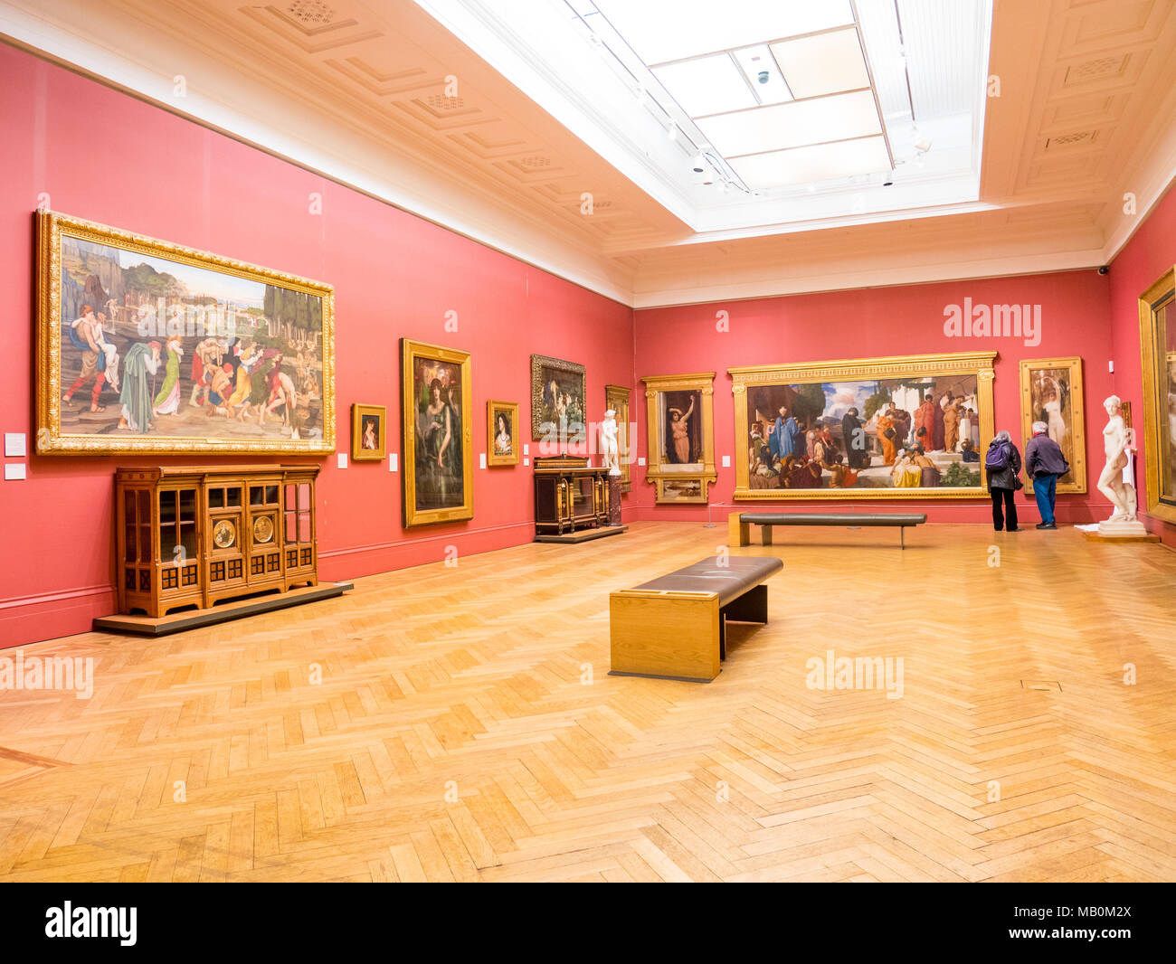 Inside art gallery -Fotos und -Bildmaterial in hoher Auflösung – Alamy