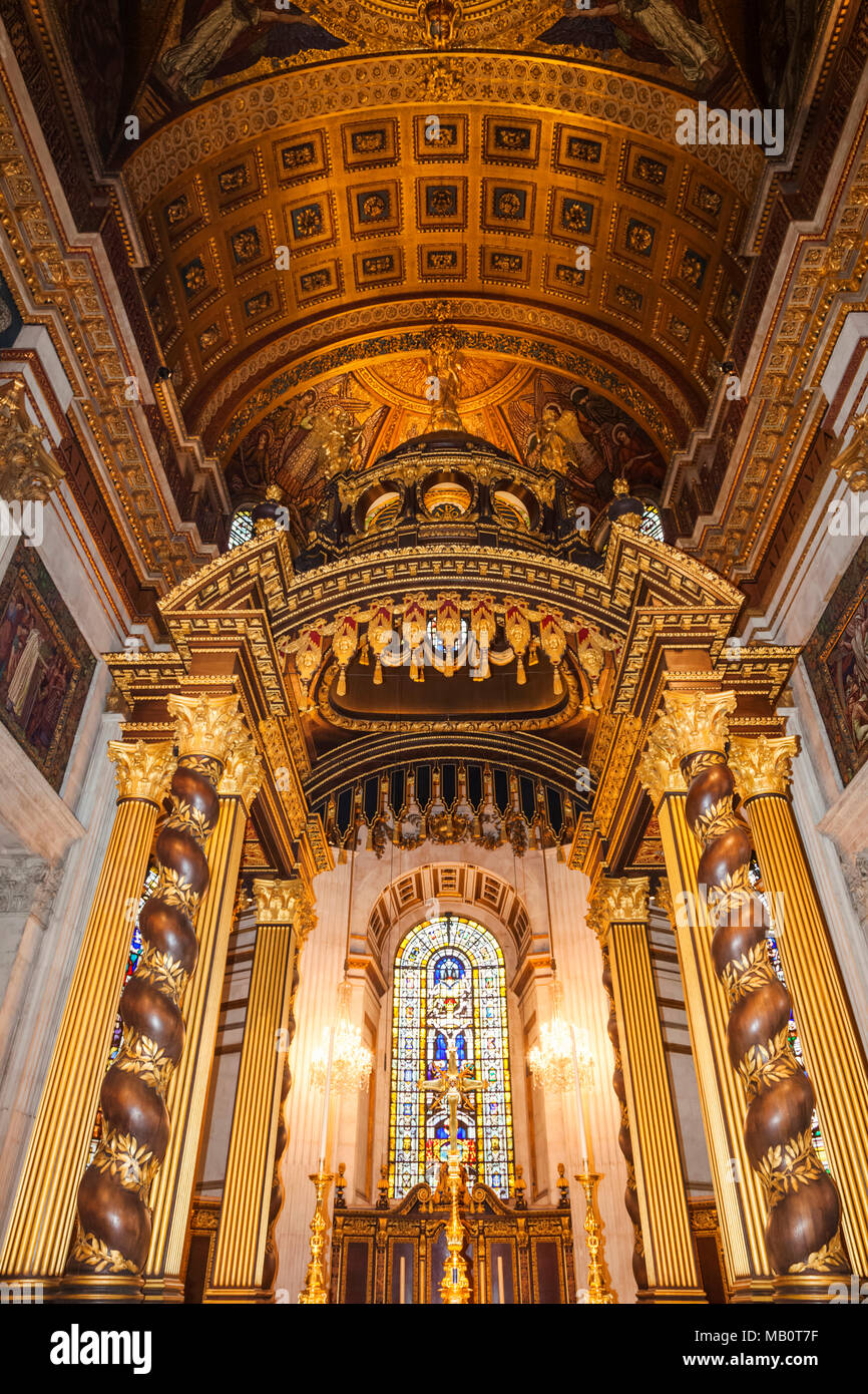St pauls kathedrale altar london -Fotos und -Bildmaterial in hoher Auflösung – Alamy