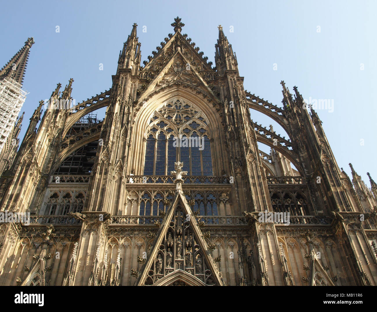 Koelner Dom gotische Kathedrale Kirche in Koeln, Deutschland ...