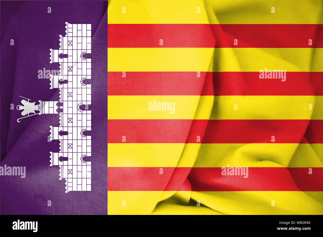 Mallorca flag -Fotos und -Bildmaterial in hoher Auflösung – Alamy