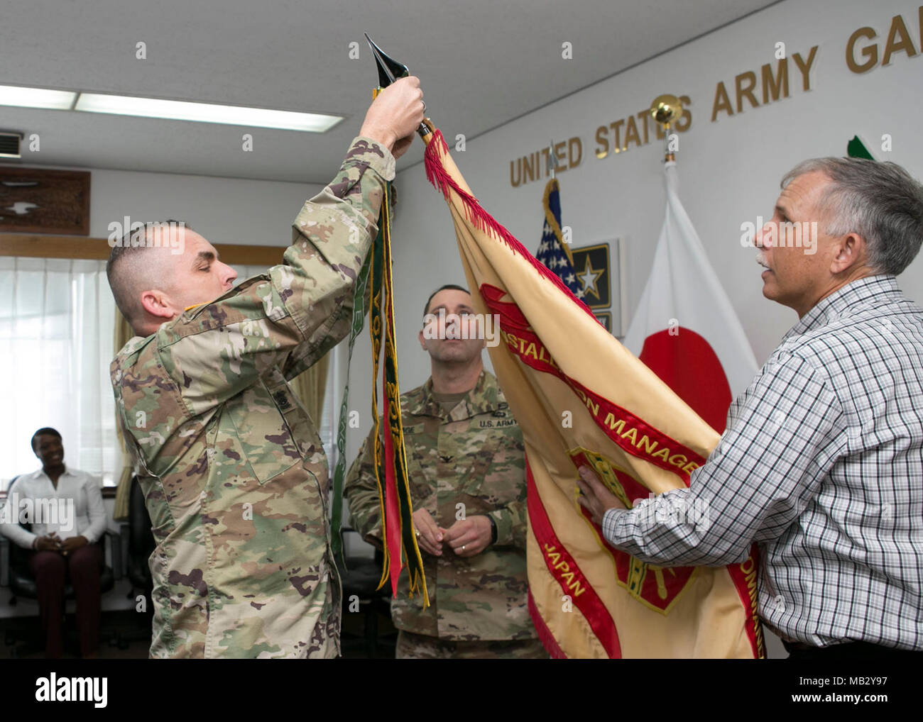 Us army excellence safety streamer award -Fotos und -Bildmaterial in ...
