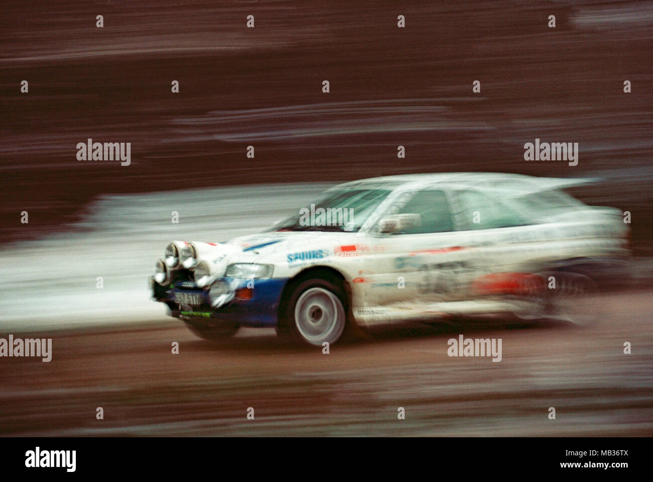 Escort Cosworth Rally Car Stockfotografie - Alamy