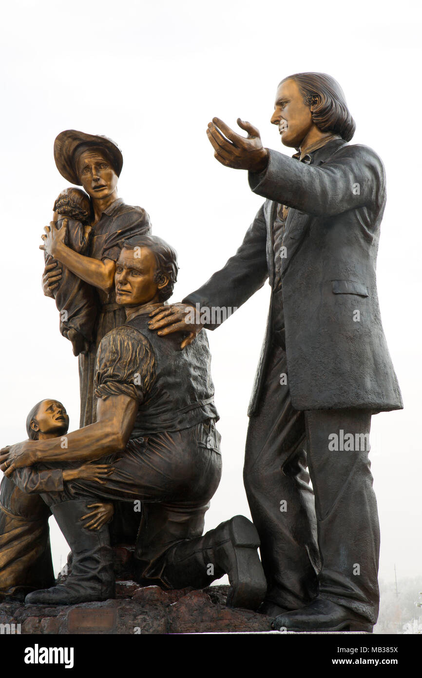 Die Pflicht Ruft Statue an MORMONENBATAILLON PLAZA, das ist der Ort ...