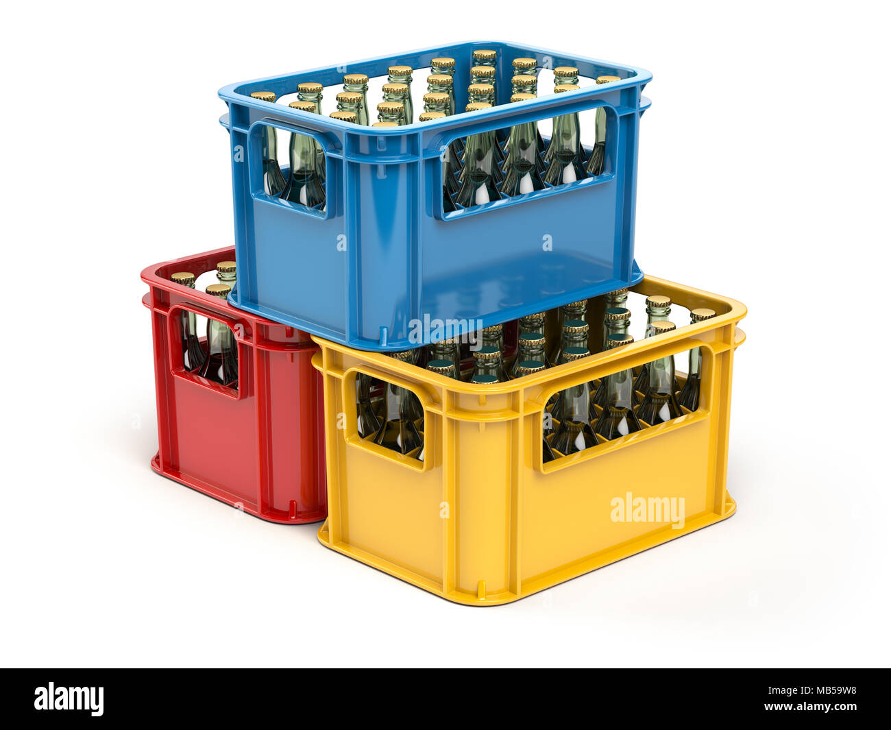 White beer crate -Fotos und -Bildmaterial in hoher Auflösung – Alamy