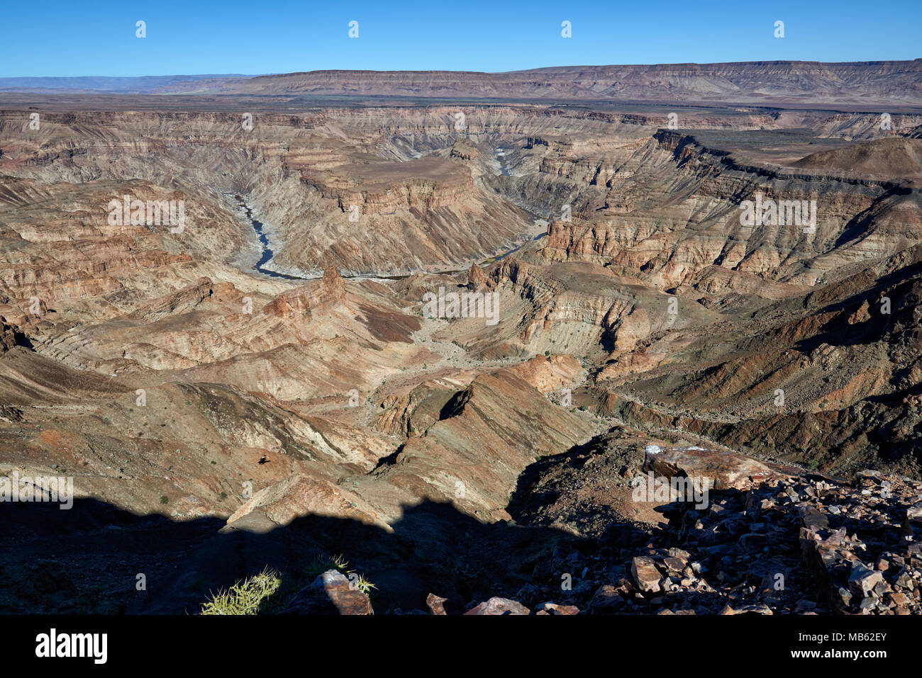 Landschaft der Fish River Canyon, Namibia, Afrika Stockfotografie - Alamy
