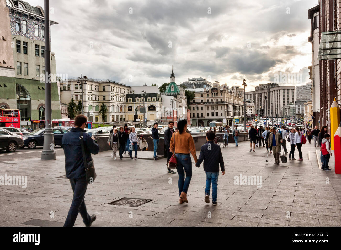 Lubyanka Square Moscow Russia Stockfotos und -bilder Kaufen - Alamy