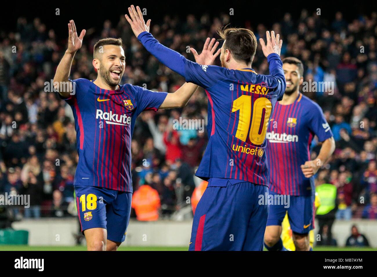 Lionel messi jordi alba barcelona -Fotos und -Bildmaterial in hoher ...