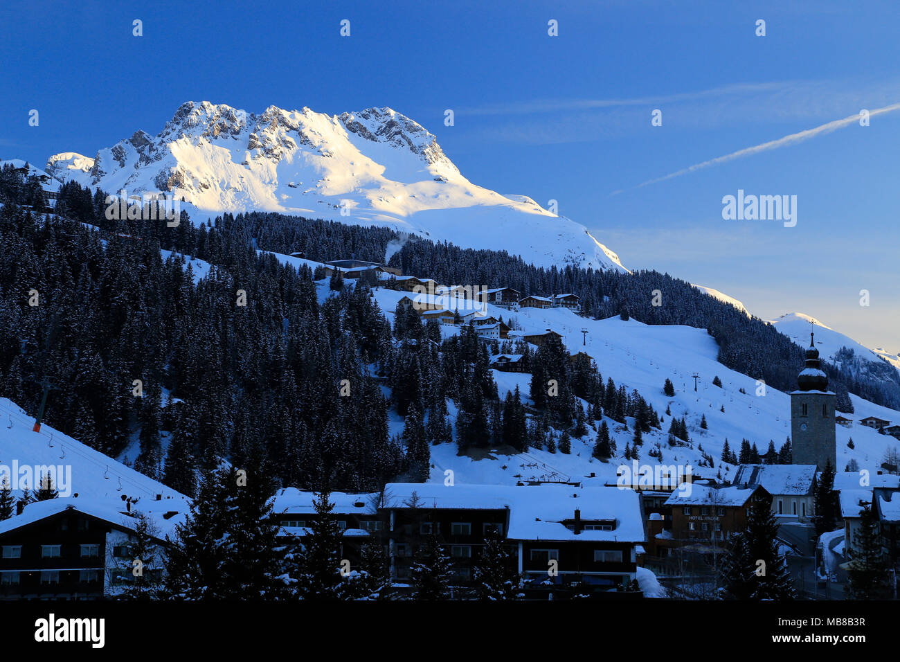 Urlaubsregion st anton am arlberg Stockfotos und -bilder Kaufen - Alamy