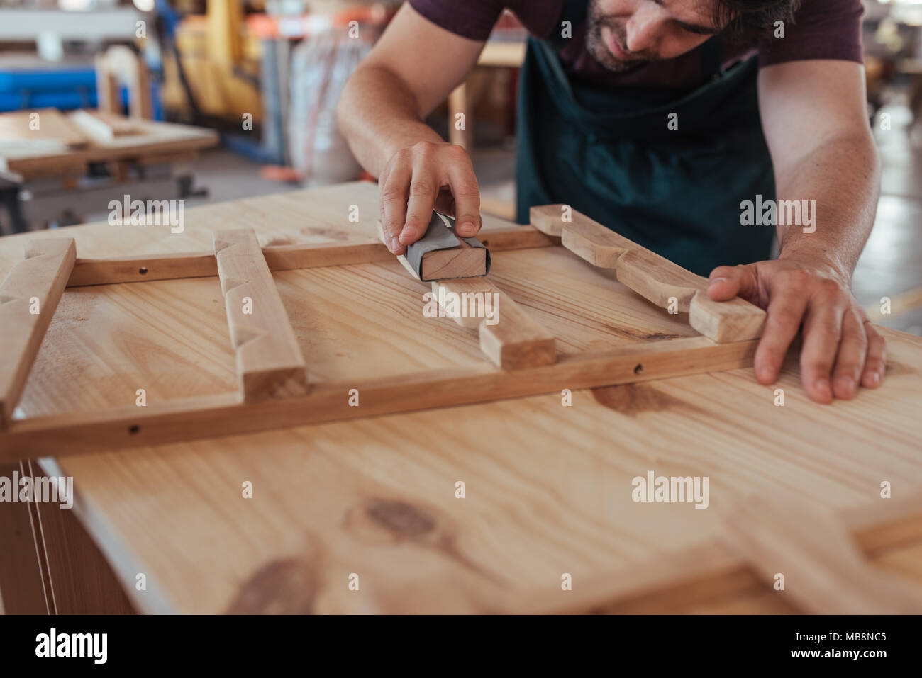 Handwerker Holz Stockfotos und -bilder Kaufen - Alamy