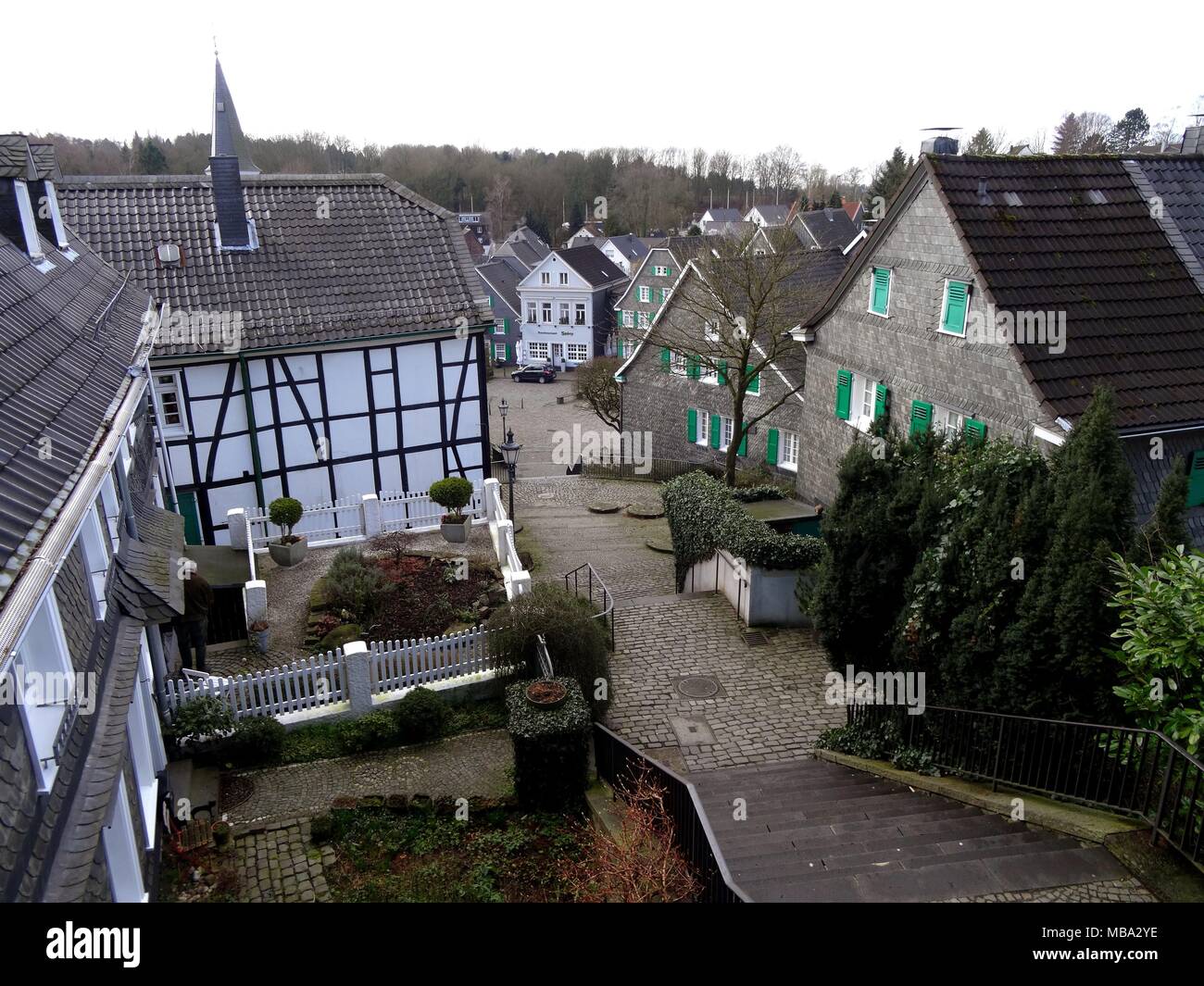 Das historische Zentrum von Solingen Gräfrath Foto 2/13/2016 ...