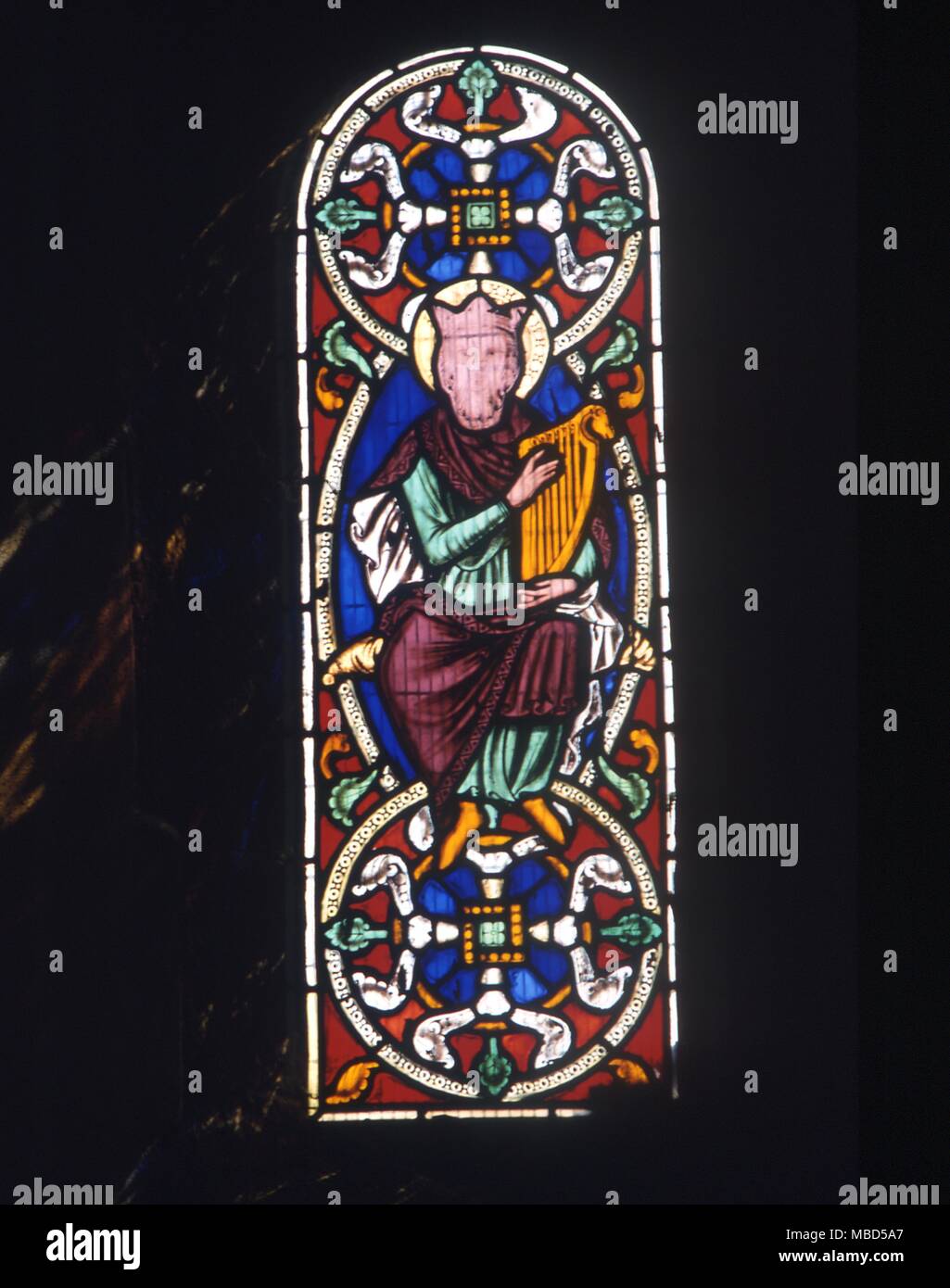 King david stained glass -Fotos und -Bildmaterial in hoher Auflösung ...