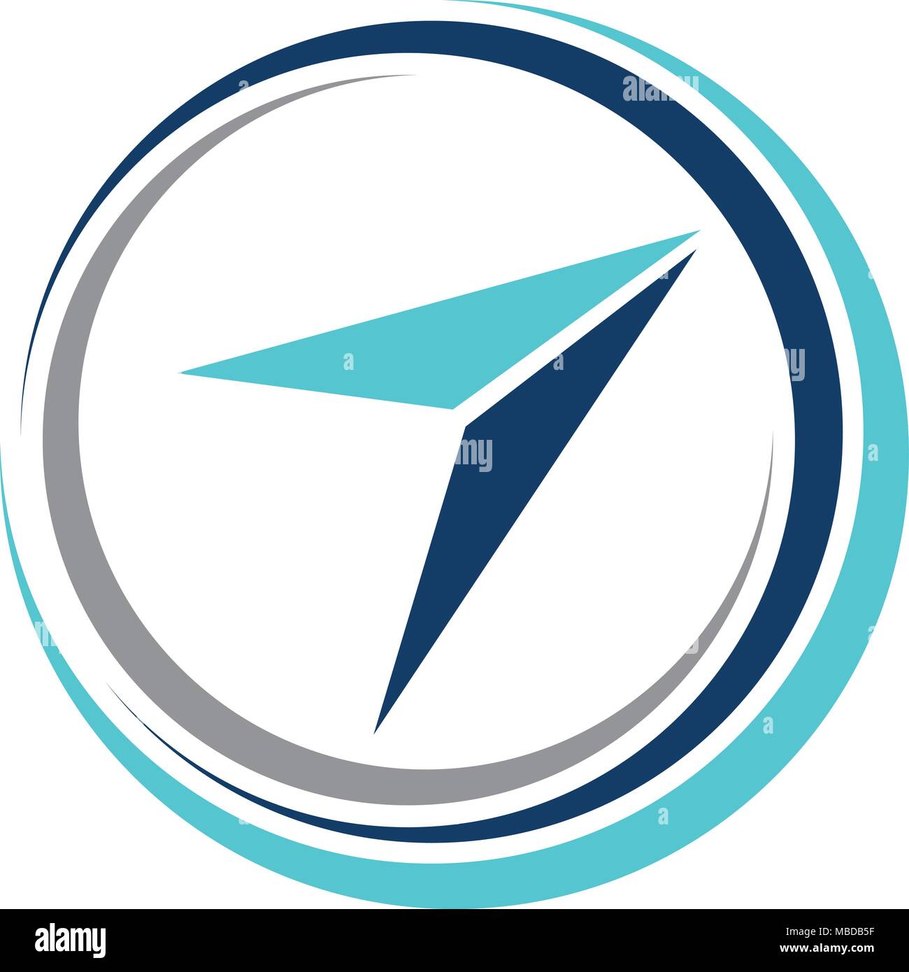 Aviation Training Logo Design Template Vector Stock-Vektorgrafik - Alamy