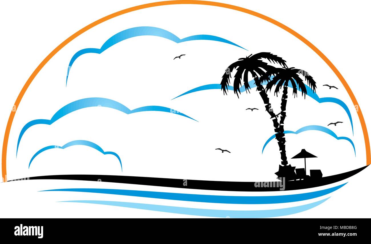 Insel logo -Fotos und -Bildmaterial in hoher Auflösung – Alamy