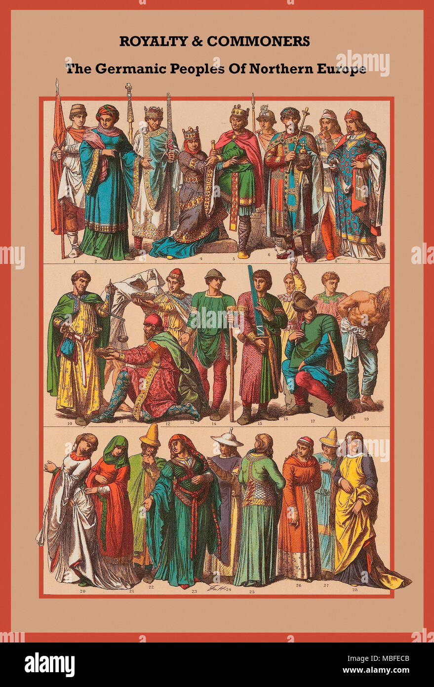 Germanic costume -Fotos und -Bildmaterial in hoher Auflösung – Alamy