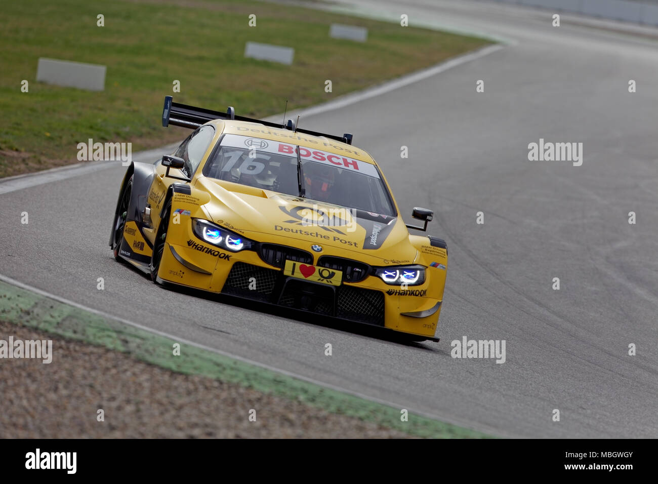 Timo Glock, GER, BMW M4, DTM 2018, Tests, Hockenheim Stockfotografie ...
