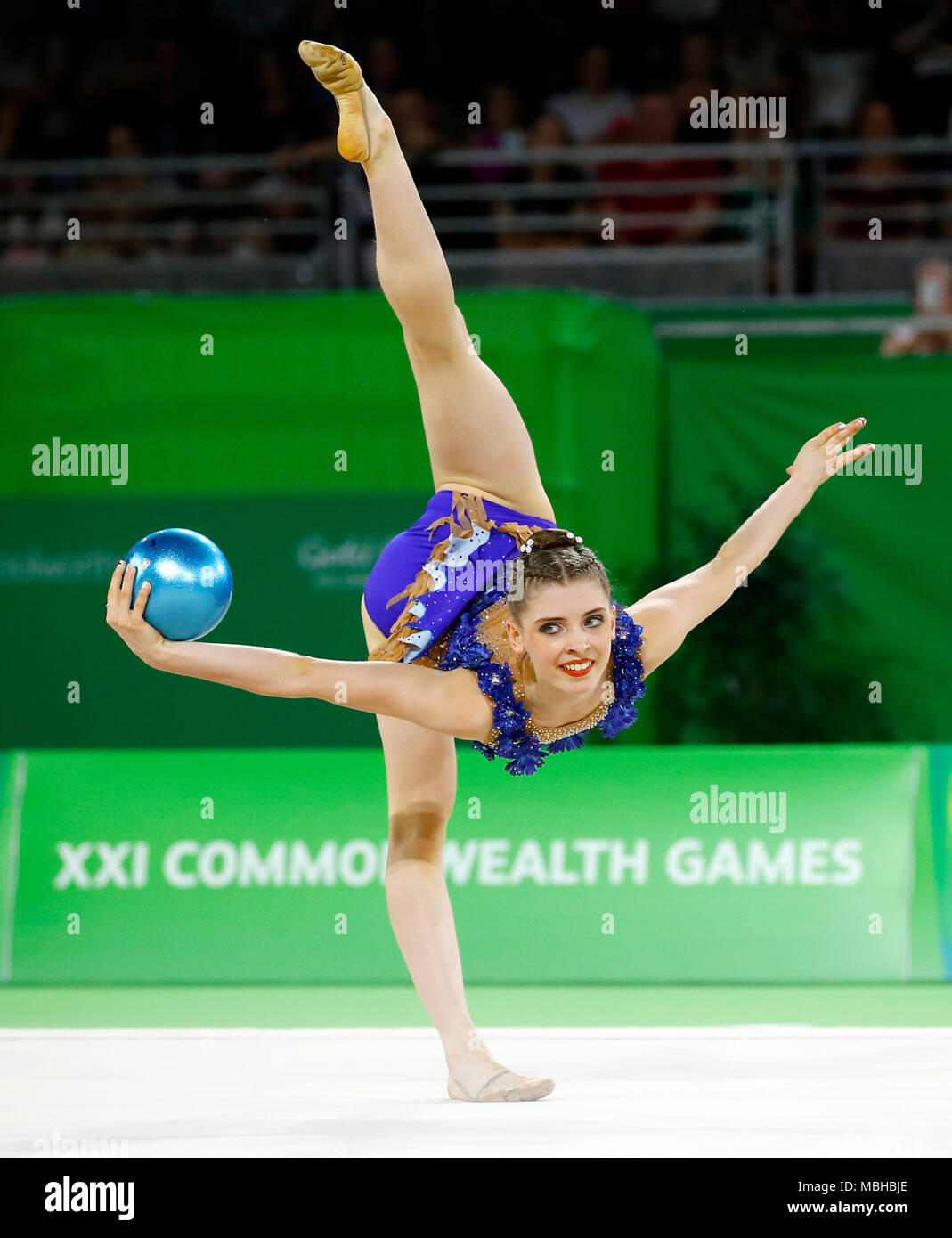 England's Hannah Martin konkurriert im Team Finale und Individuelle ...