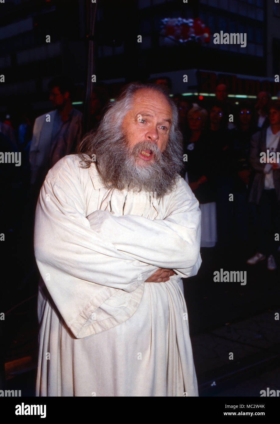 Vater Dan Kelly, Oberhaupt der Kelly Family, nach einem Auftritt in ...