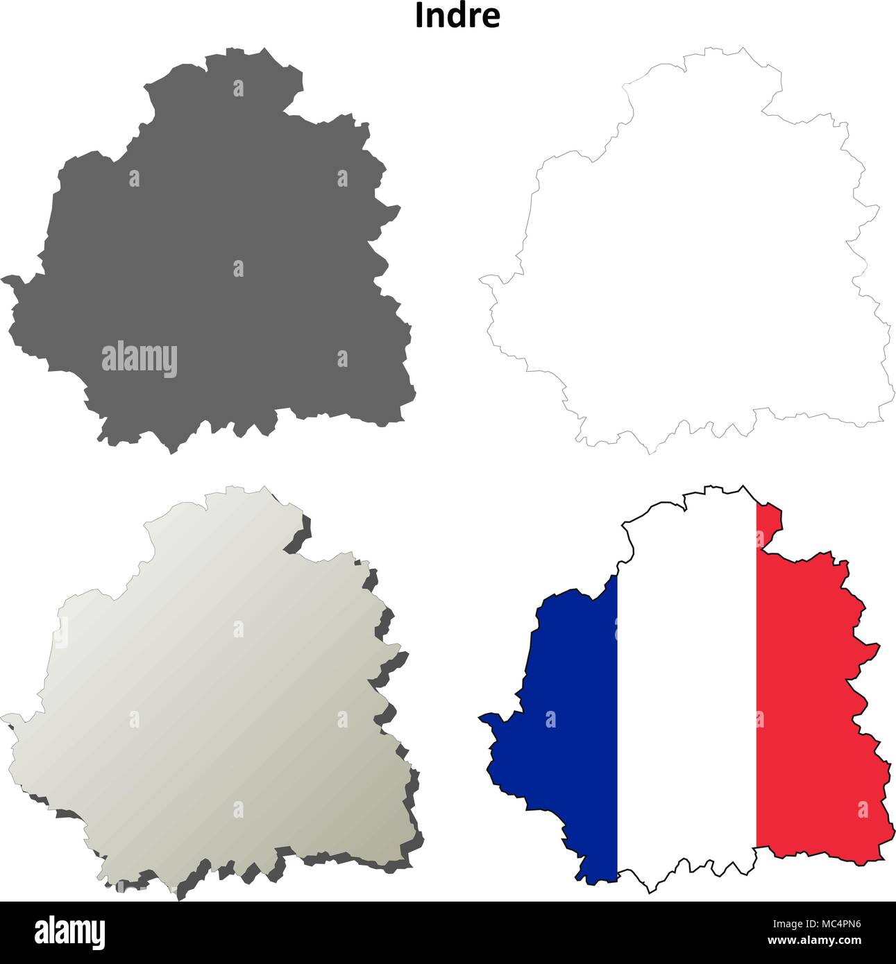 Indre karte Stock-Vektorgrafiken kaufen - Alamy