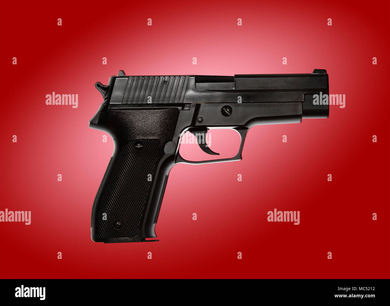 Rote pistole -Fotos und -Bildmaterial in hoher Auflösung – Alamy