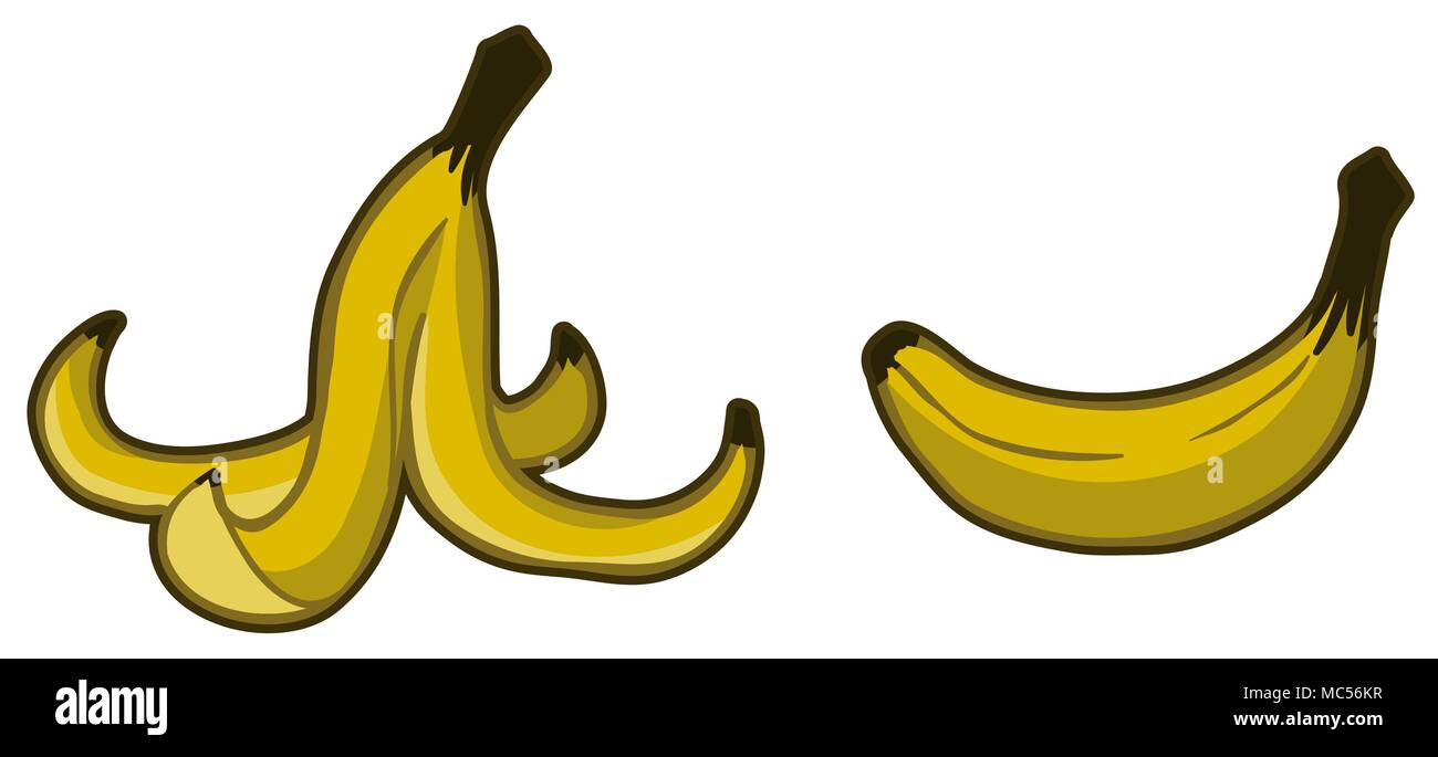 Peel cartoon Stock-Vektorgrafiken kaufen - Alamy