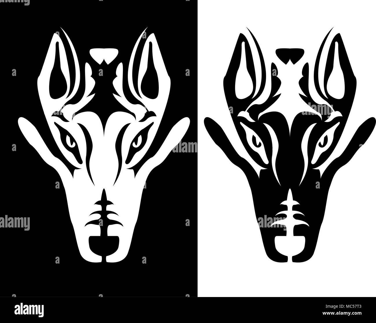 Weißer wolf Stock-Vektorgrafiken kaufen - Alamy