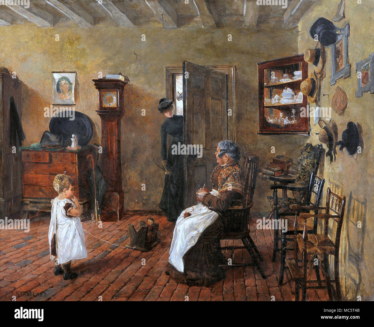 Charles Joseph Staniland Stockfotos und -bilder Kaufen - Alamy